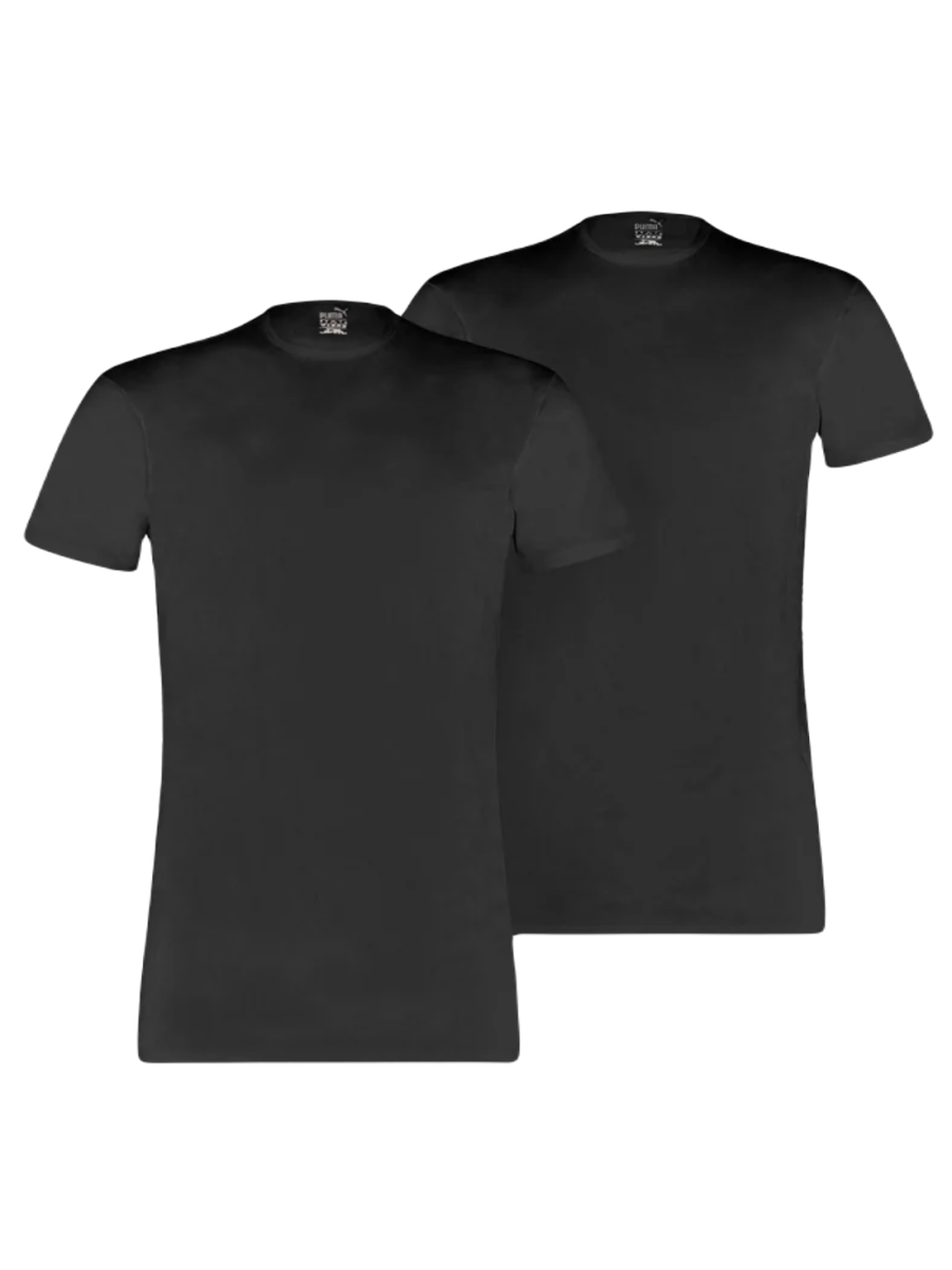 Puma Basic Crew T-Shirt Rundhals 2er Pack